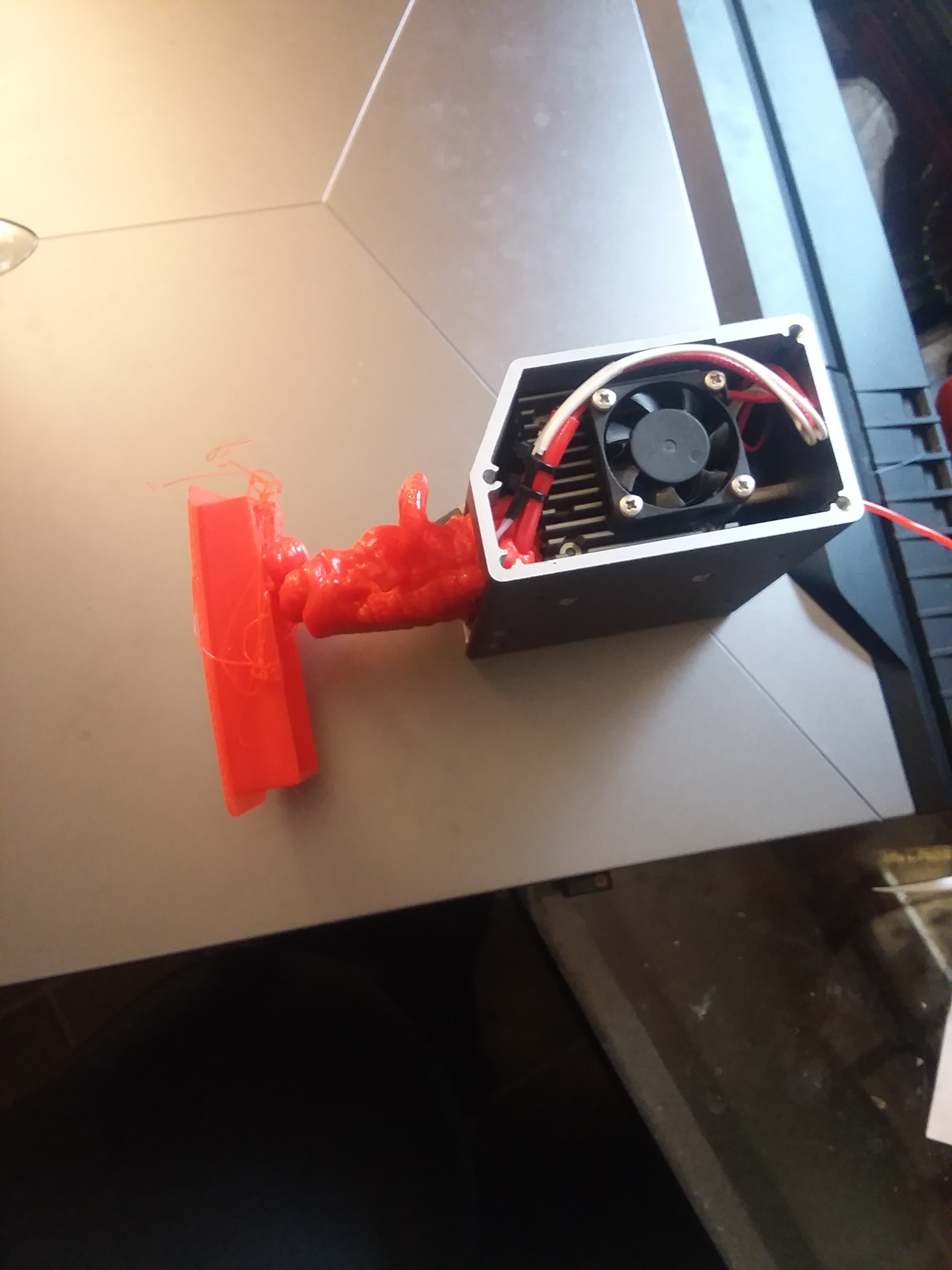 Filament melted into the Module massively - 3D Printing Module ...